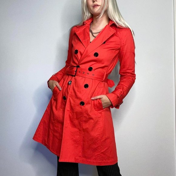 Armani Exchange | Jackets & Coats | Armani Exchange Red Double Breasted ...